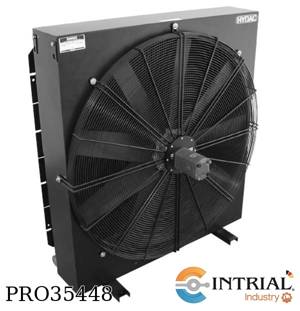 AIR COOLED OIL COOLER WITH HYDRAULIC FAN DRIVE, 266˚F (130˚C), 14 cc ...