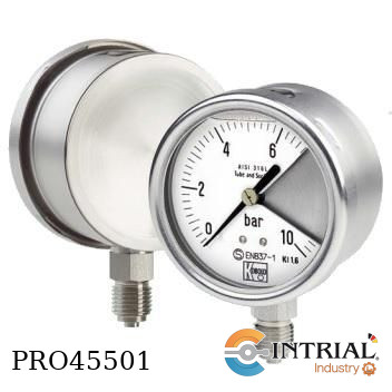 All Stainless Steel- Pressure Gauges with Bourdon Tube for exceptional ...